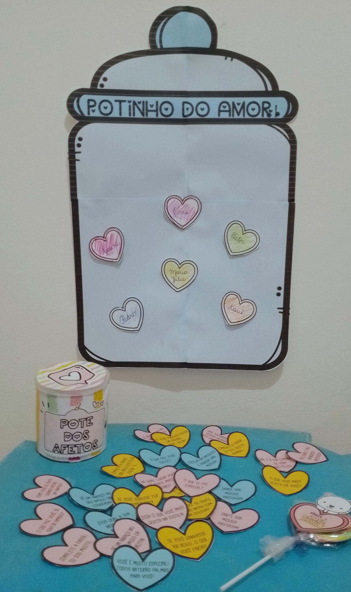 Pote dos afetos – Prof Amanda ramalho