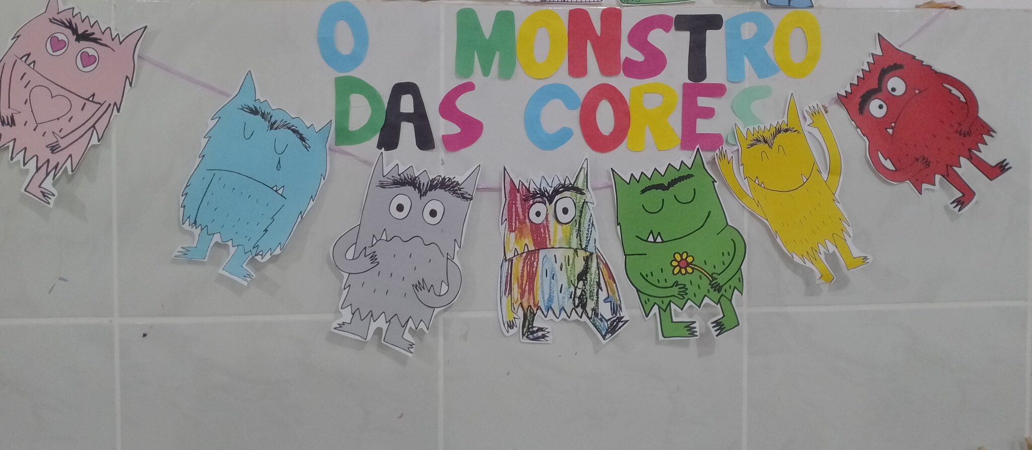 Kit: Monstro das cores – Prof Amanda ramalho