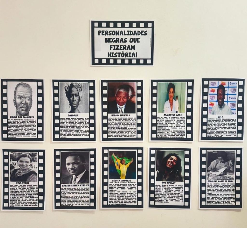 Painel: Personalidades negras que fizeram história – Prof Amanda ramalho