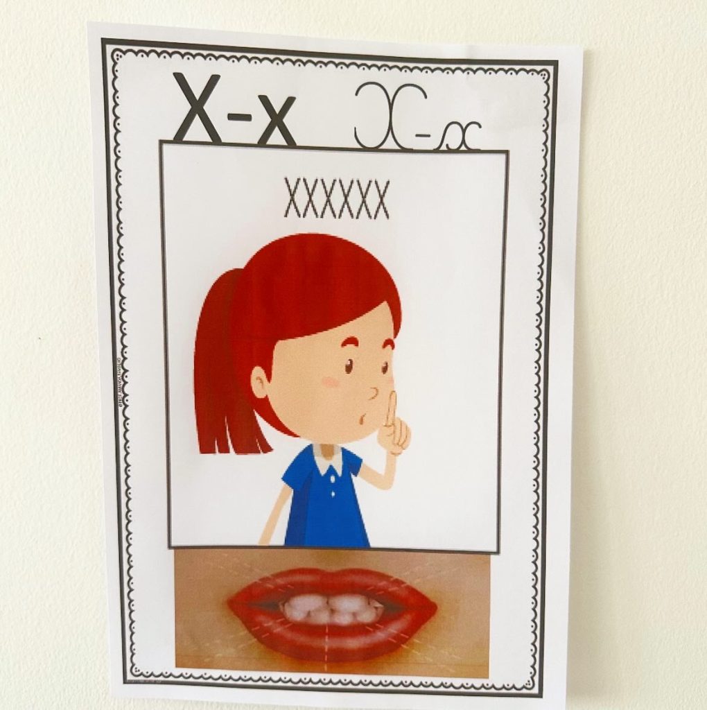 Kit: Consoante X – Prof Amanda ramalho